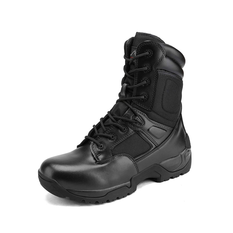 Men's Tactical Combat Work Boots【Wide Fit】-nortiv8